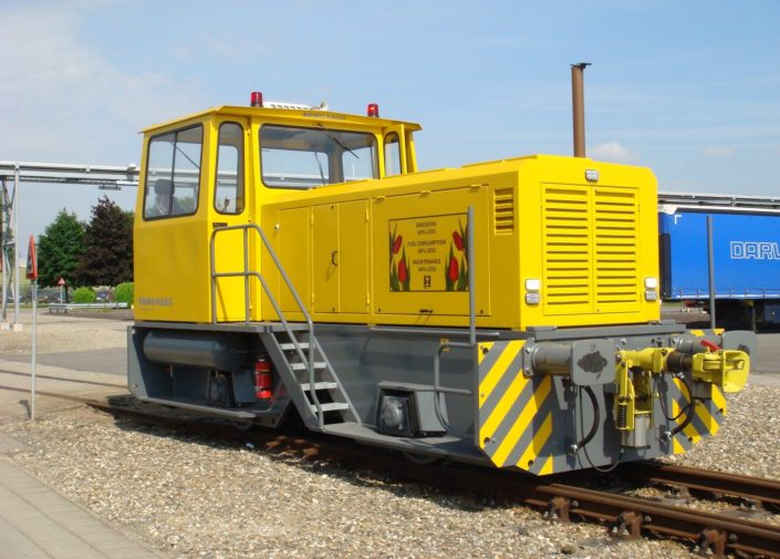 Quench locomotive 104 delivered to Tata Steel rangeerlocomotief