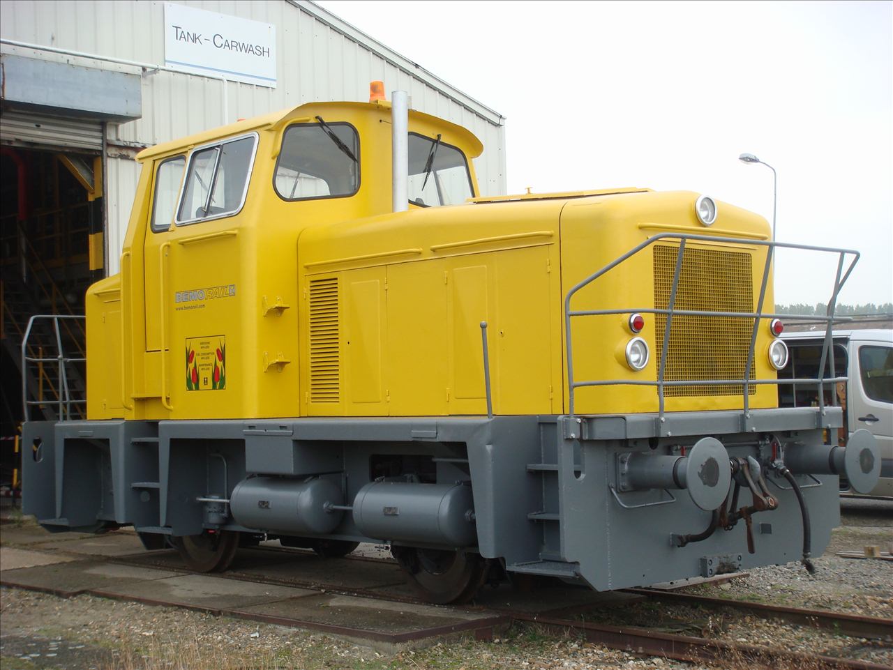 Renting a rail shunter | Bemo Rail expert in Shunting Vehicles