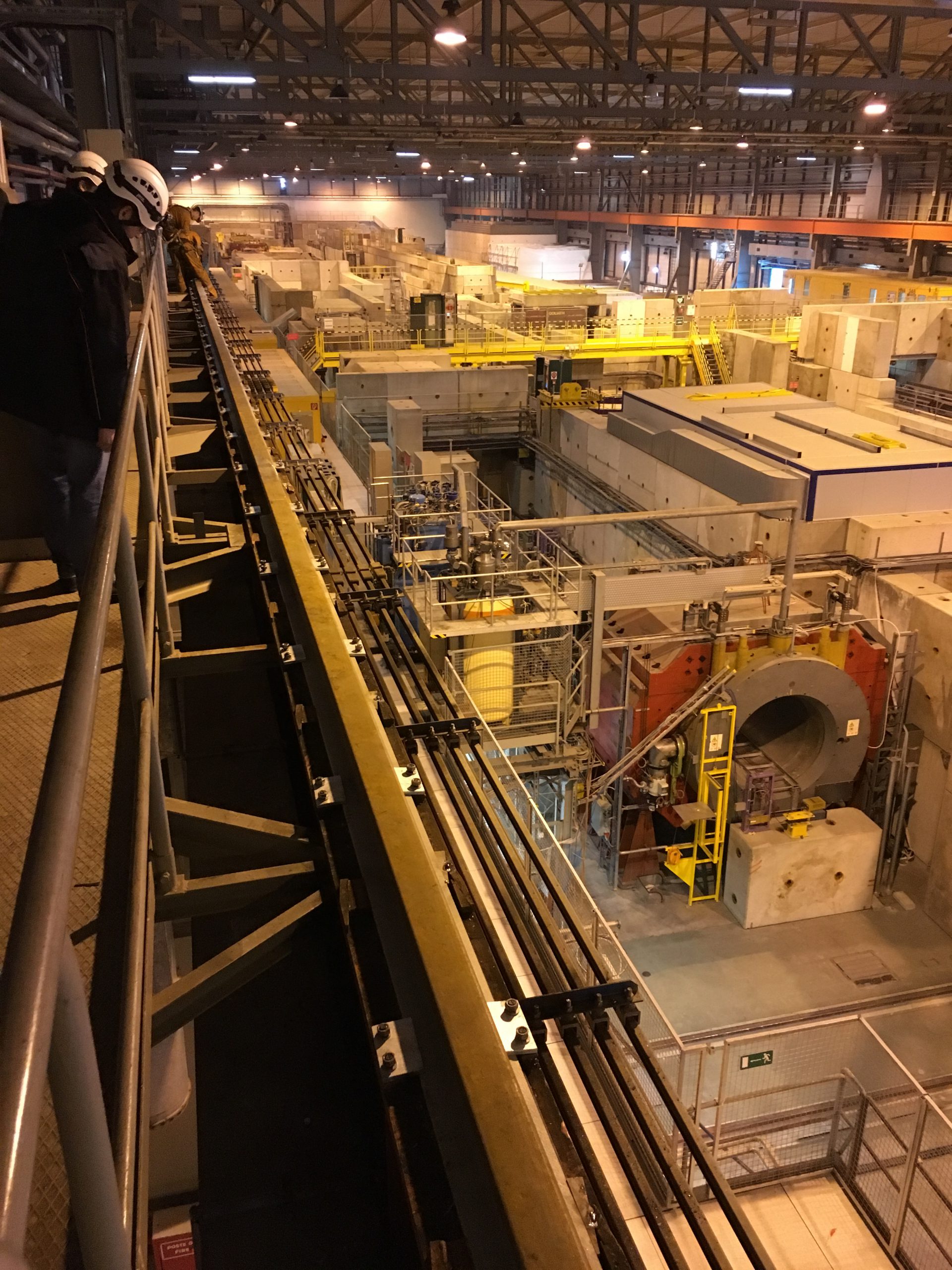 Railwissel bij nucleair research center CERN