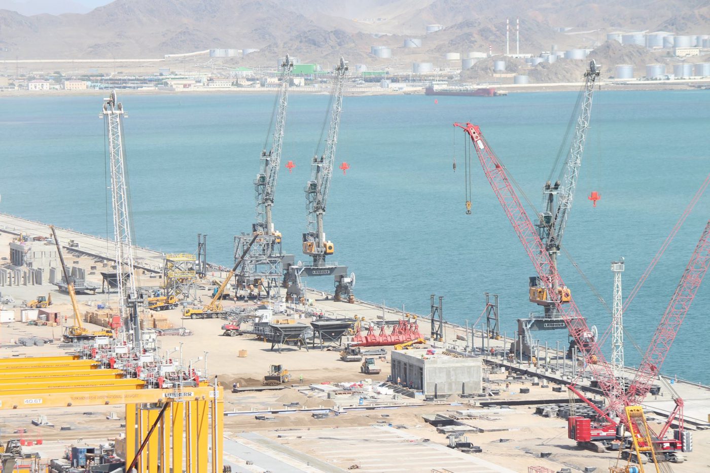 Türkmenbaşı Seaport Turkmenistan