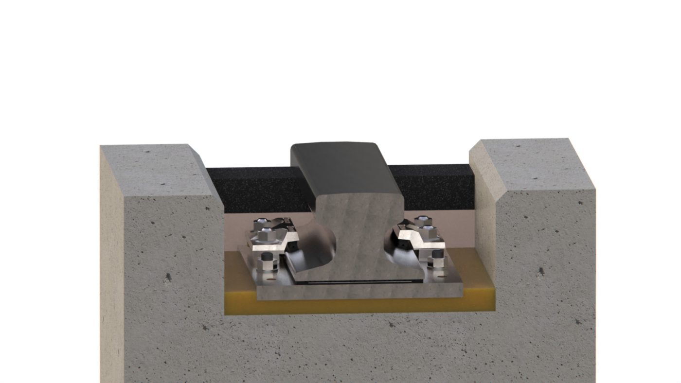 Sole plates for rail constructions