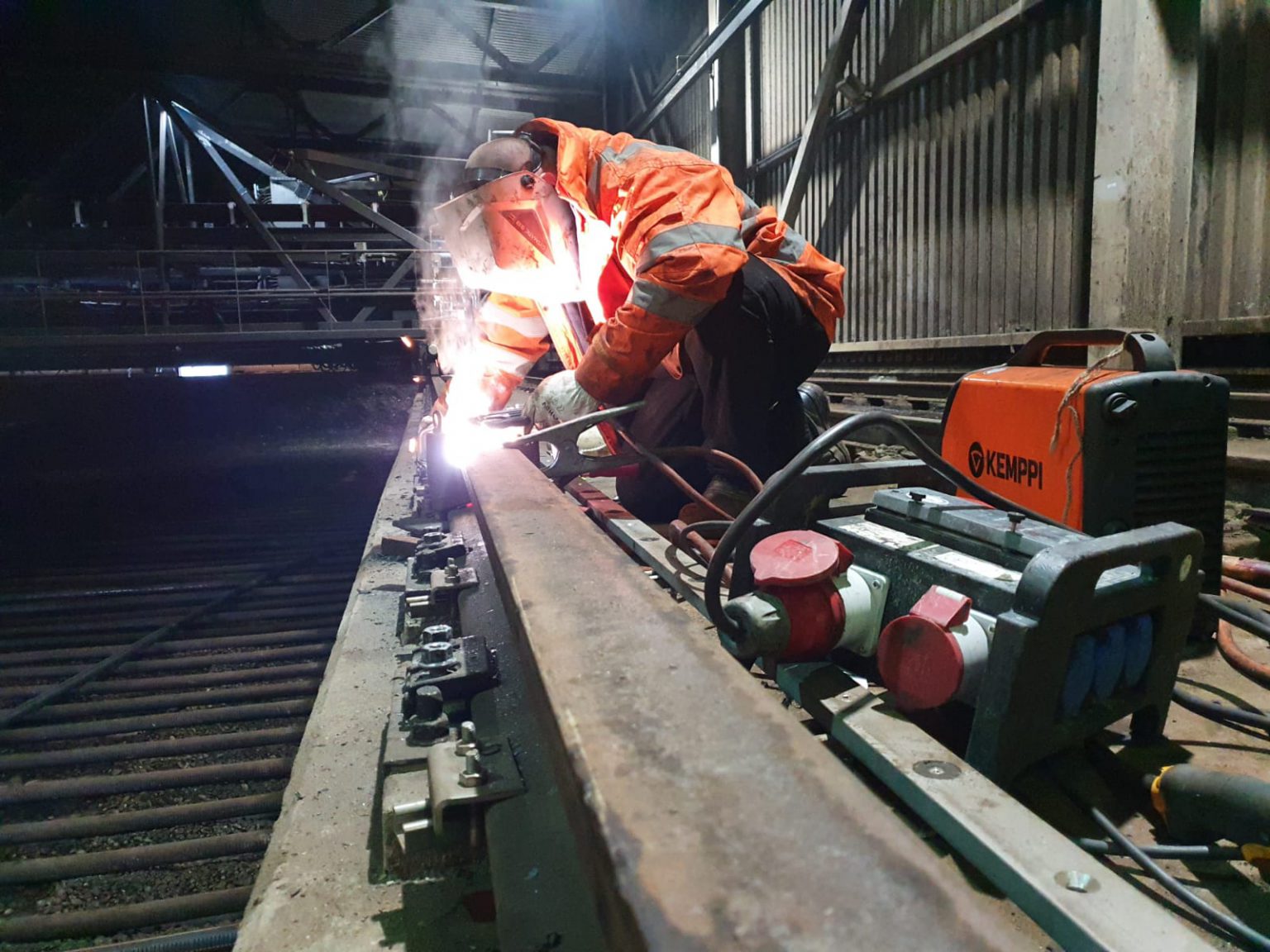 Rail welding | Bemo Rail expert in welds