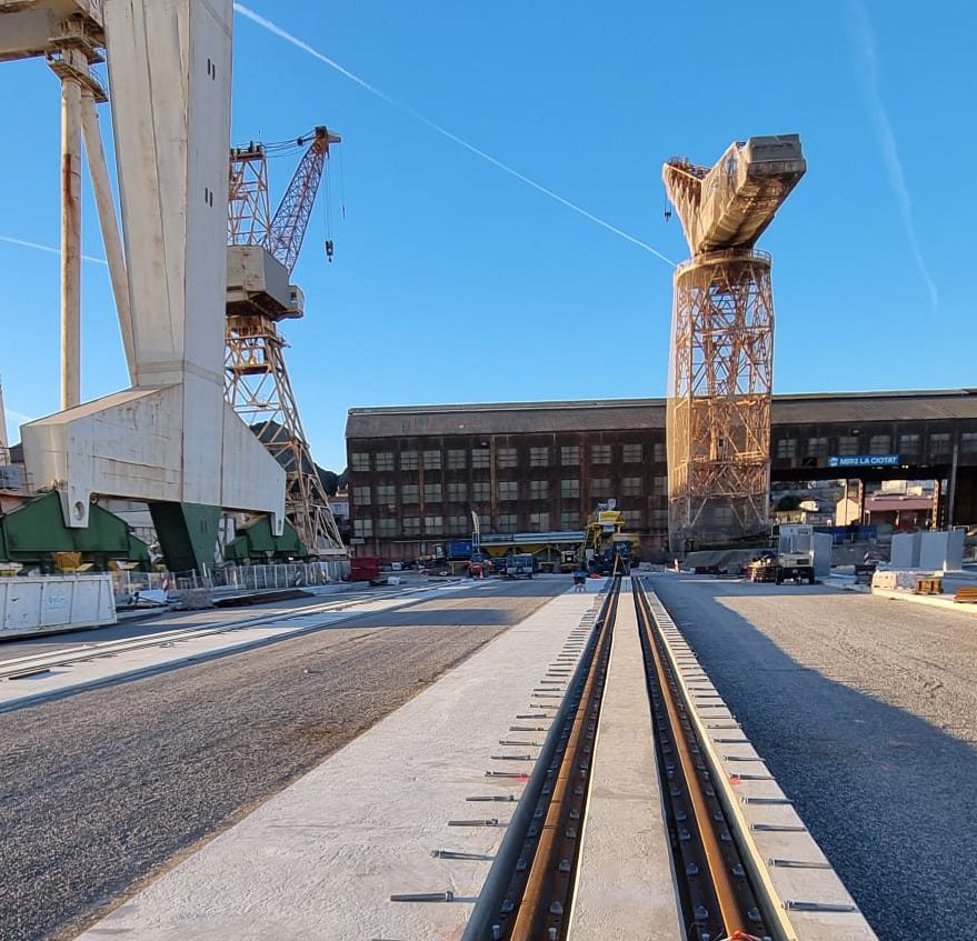 New building & renovation of rail constructions