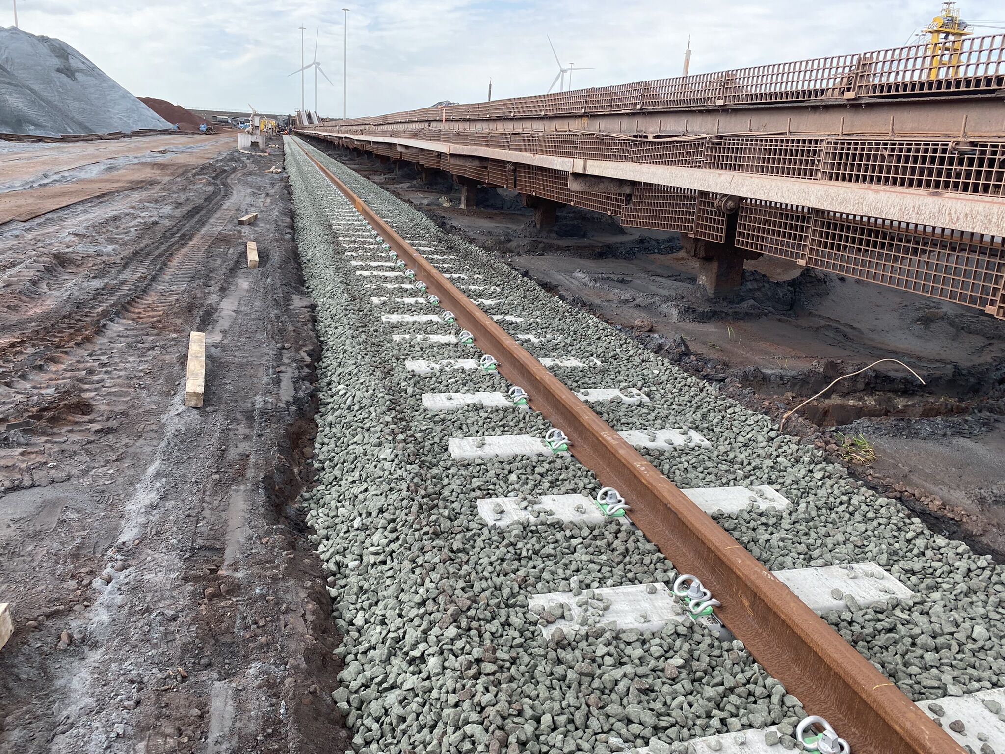 Renovating an old crane track - Bemo Rail