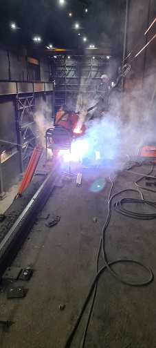 Repairing a rail track at Tata Steel - Bemo Rail